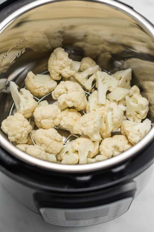 Instant Pot Cauliflower - Build Your Bite