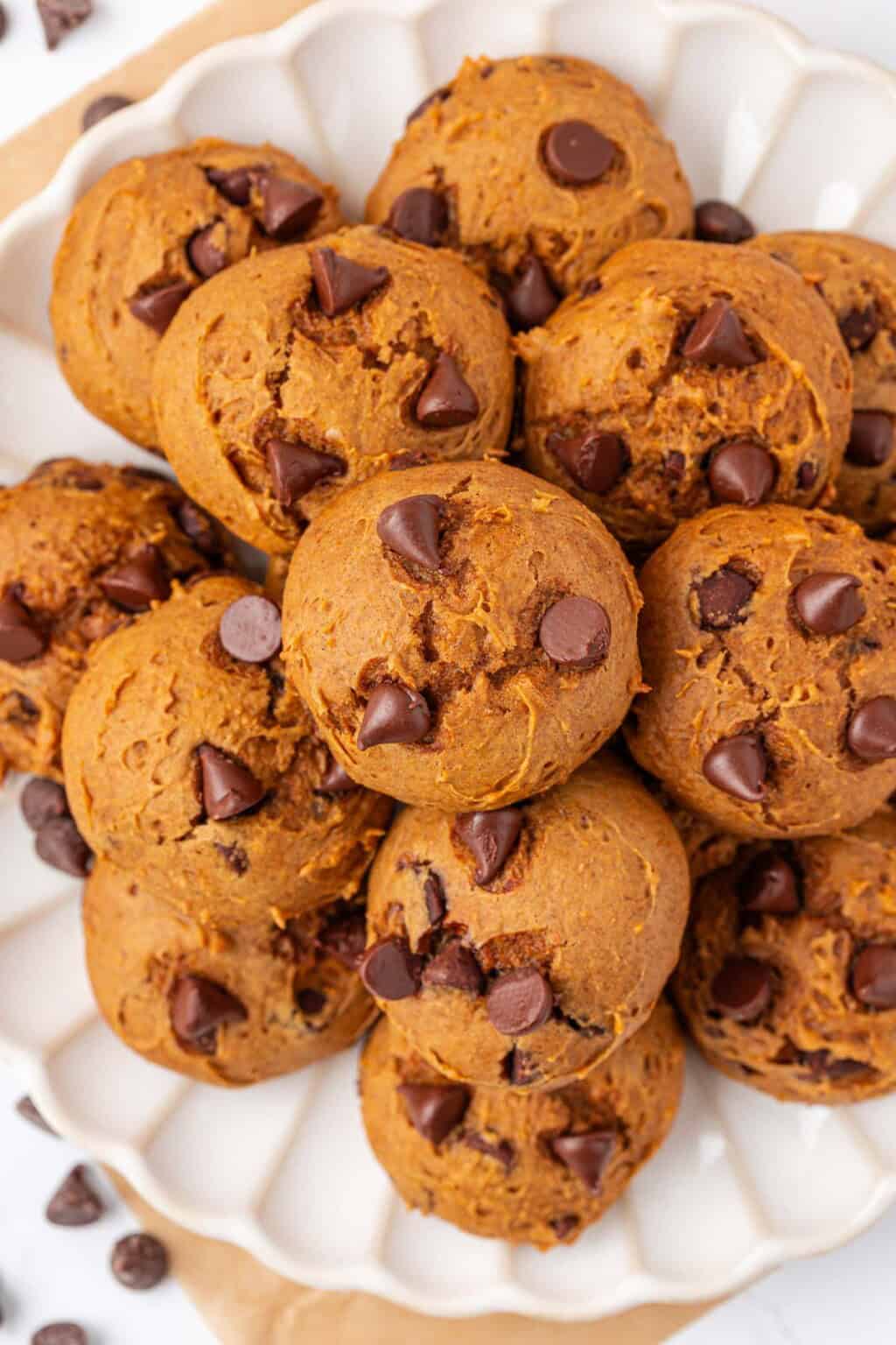 Cake Mix Pumpkin Cookies - Build Your Bite
