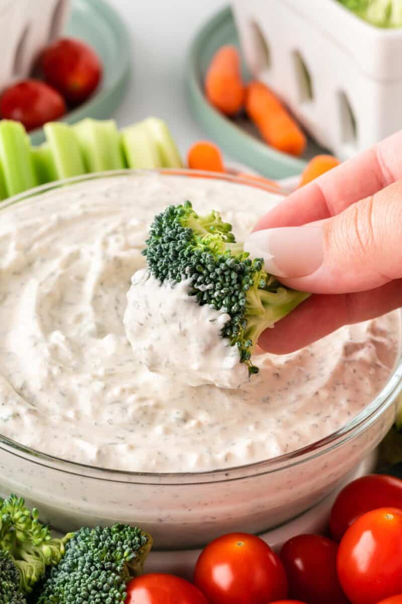 The Best Veggie Dip Recipe - Build Your Bite