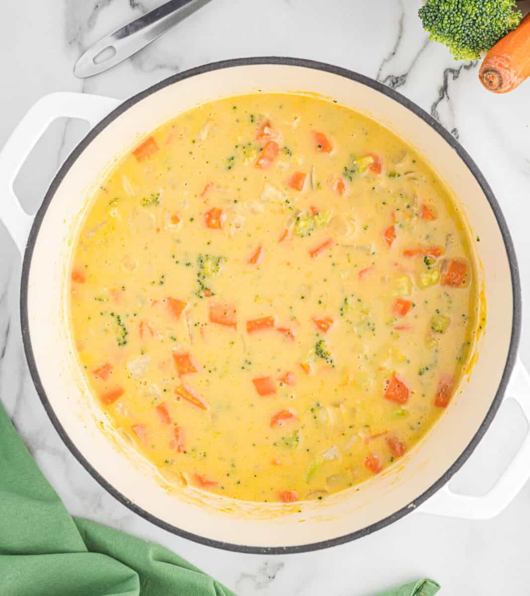 Creamy Vegetable Soup - Build Your Bite