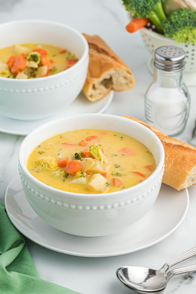 Creamy Vegetable Soup - Build Your Bite