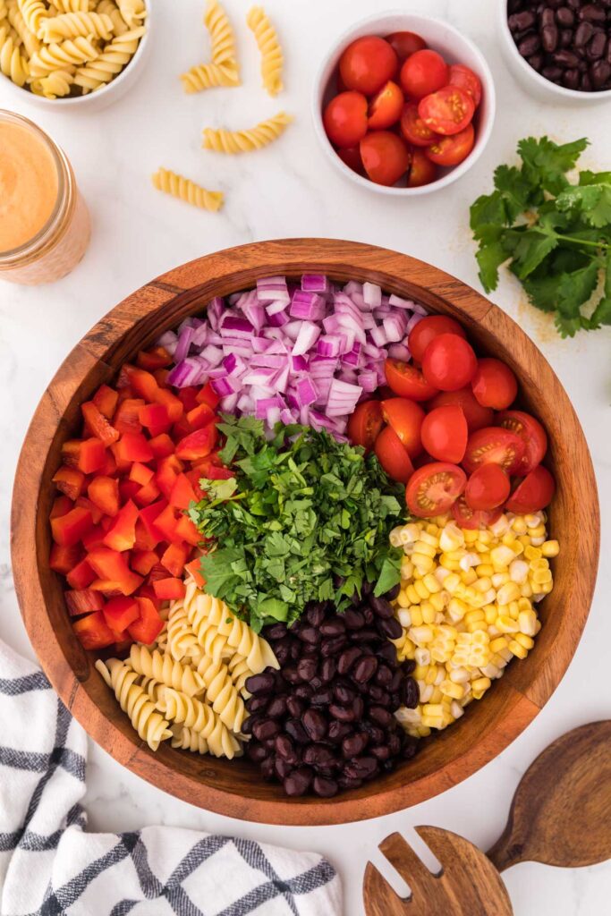 Southwest Pasta Salad - Build Your Bite
