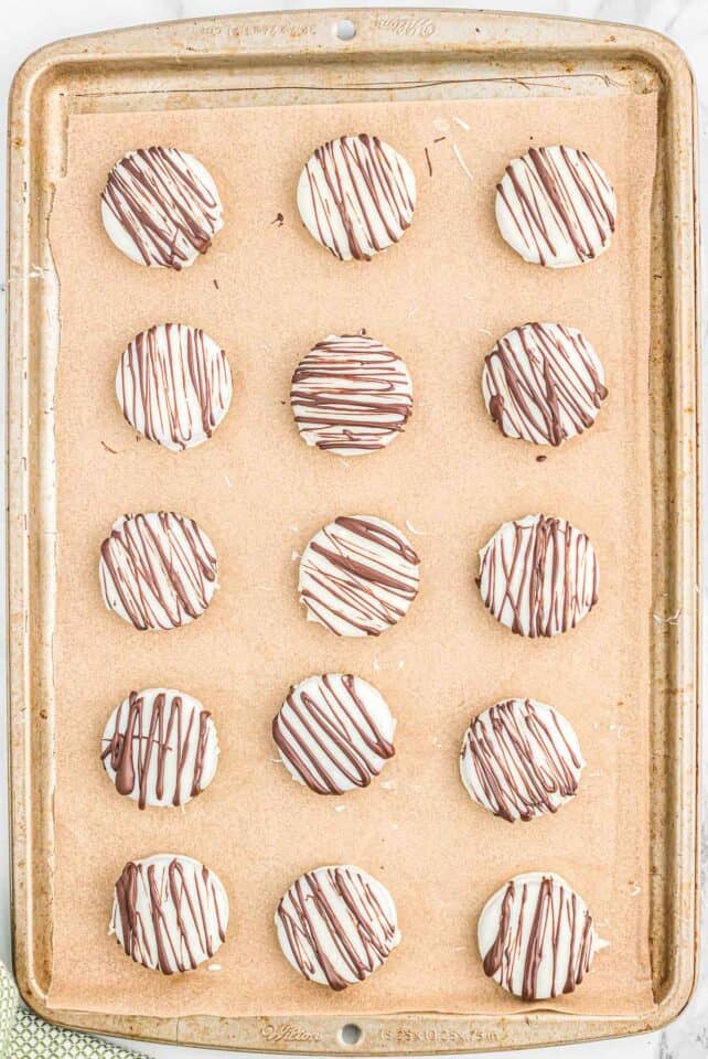 White Chocolate Covered Oreos - Build Your Bite