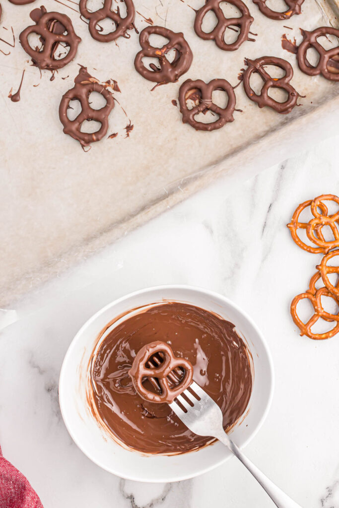 Chocolate Covered Pretzels - Build Your Bite