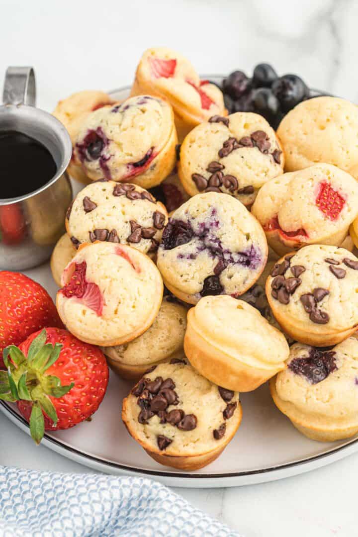 Pancake Mini Muffins - Build Your Bite