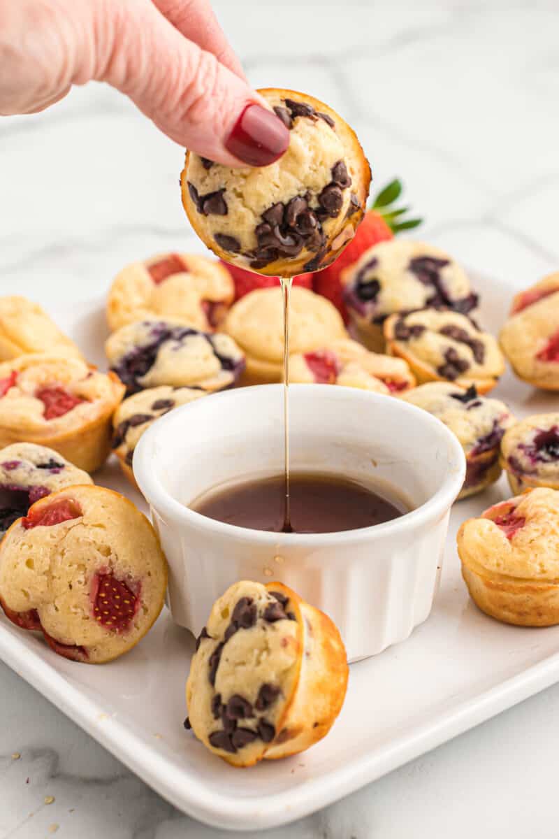 Pancake Mini Muffins - Build Your Bite