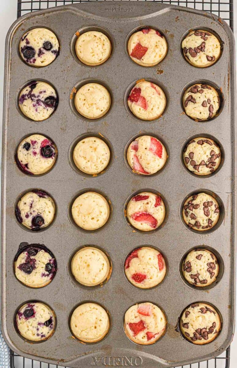 Pancake Mini Muffins - Build Your Bite