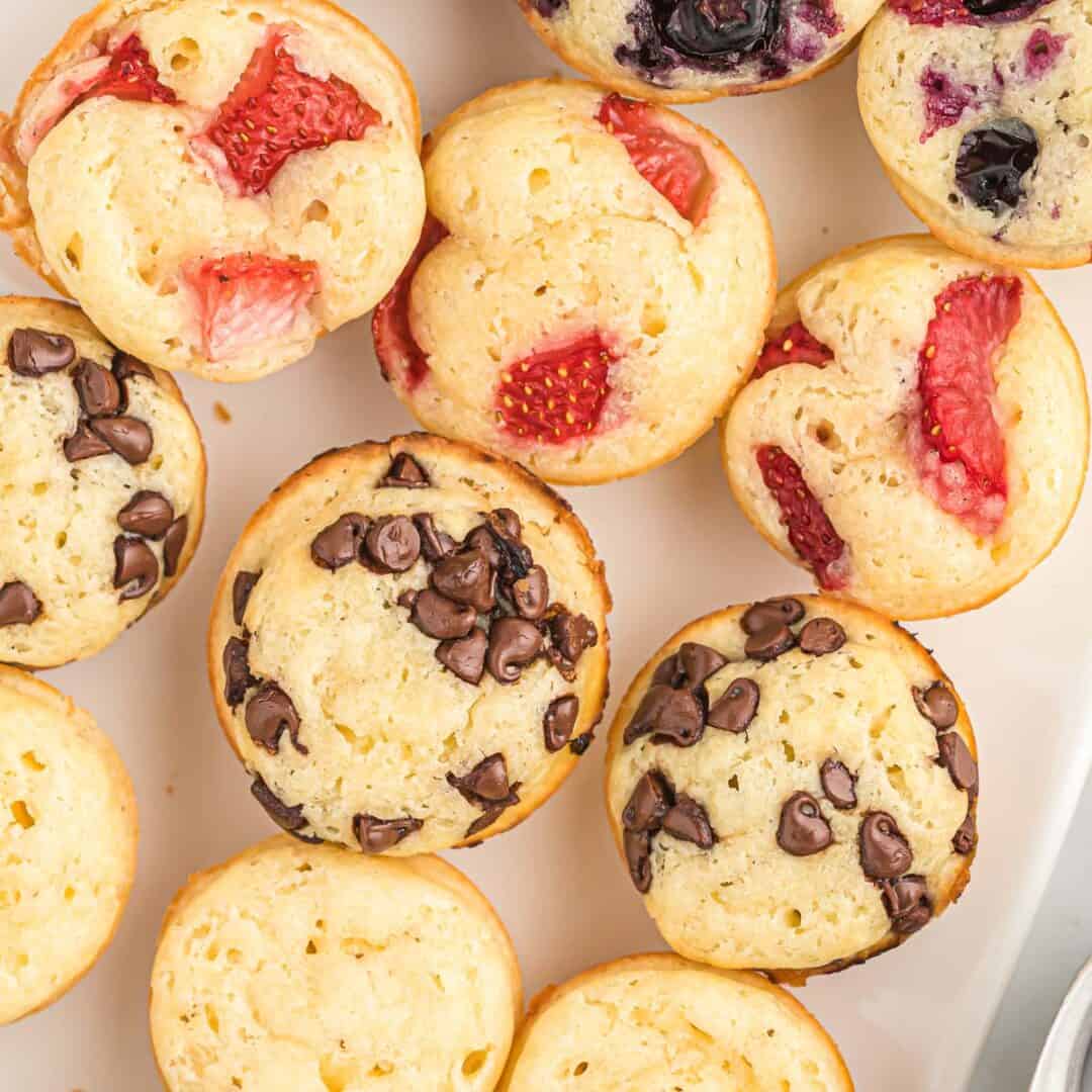 Pancake Mini Muffins - Build Your Bite