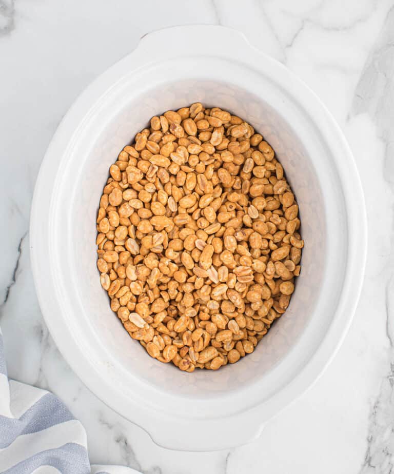 Crock Pot Peanut Clusters - Build Your Bite