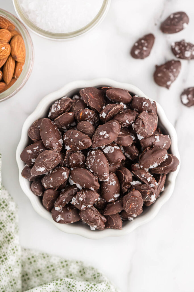 Chocolate Covered Almonds - Build Your Bite