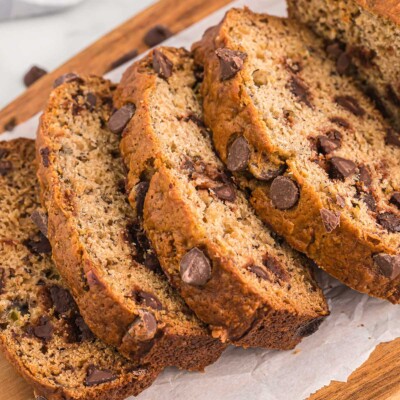 Banana Chocolate Chip Bread - Build Your Bite