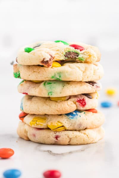 White Cake Mix Cookies - Build Your Bite