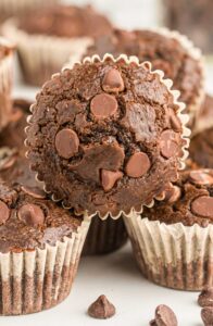 Double Chocolate Muffins - Build Your Bite