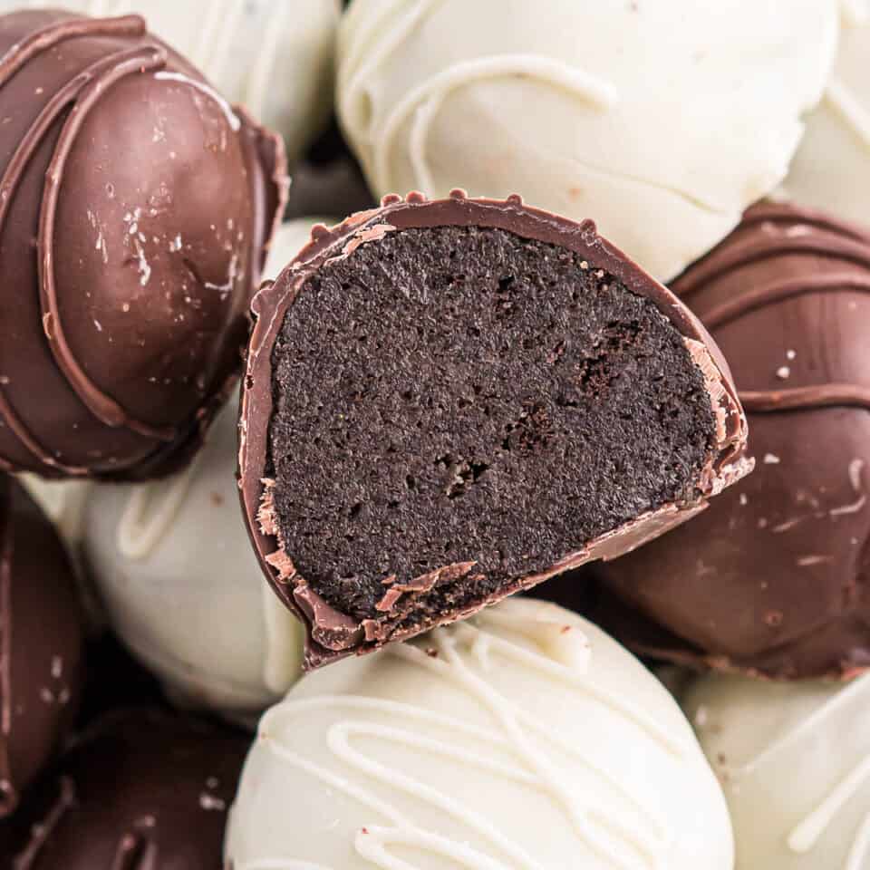 Mint Oreo Truffles - Build Your Bite
