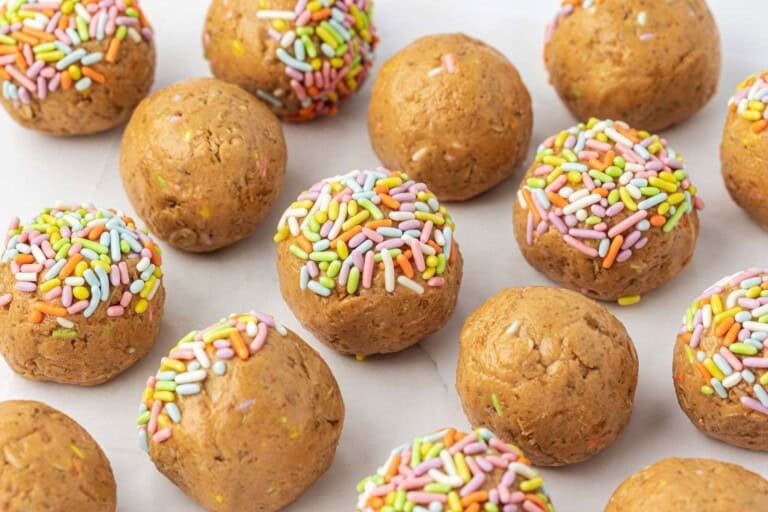 Birthday Cake Protein Balls - Build Your Bite Birthday Cake Protein Balls - Build Your Bite