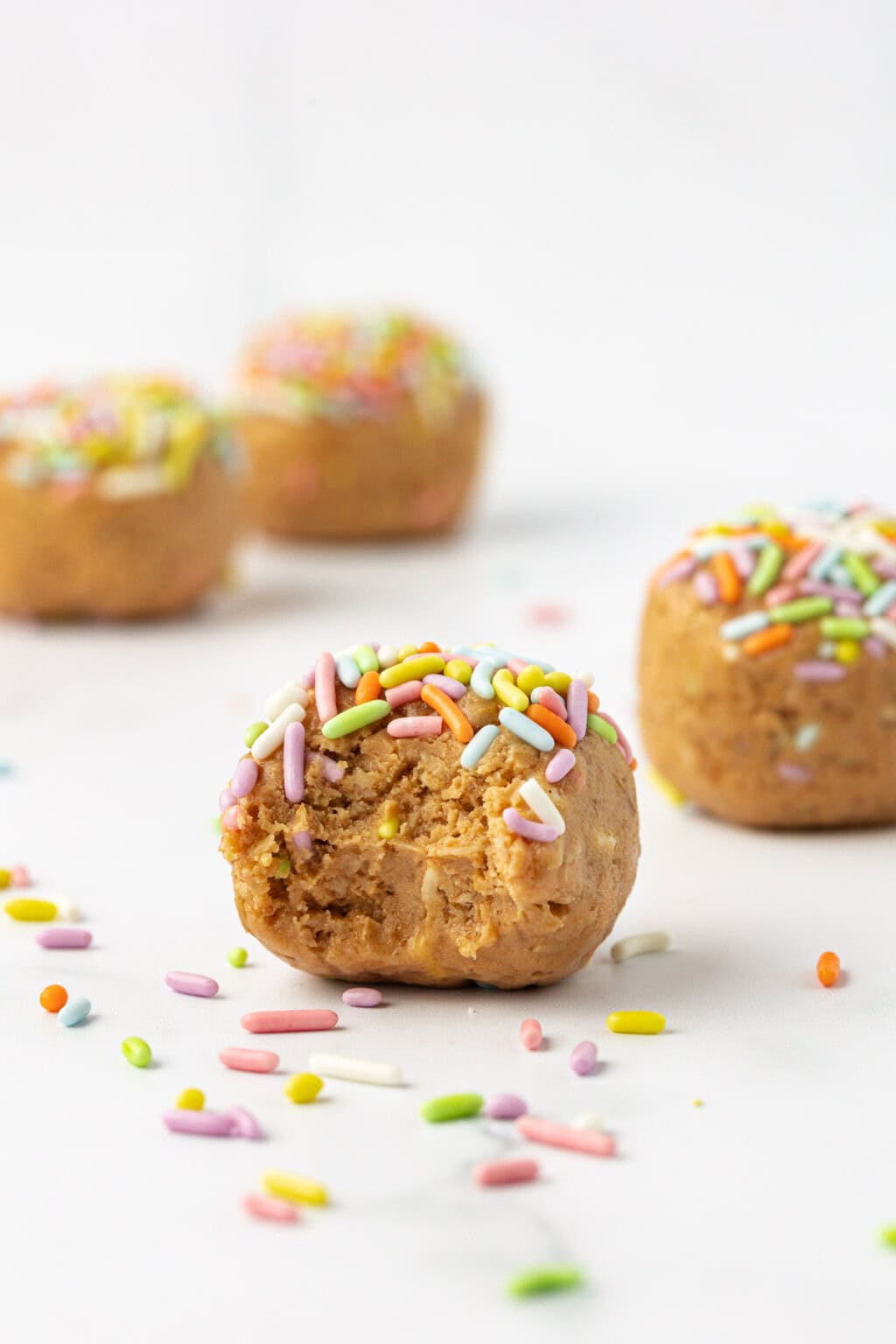 Birthday Cake Protein Balls - Build Your Bite