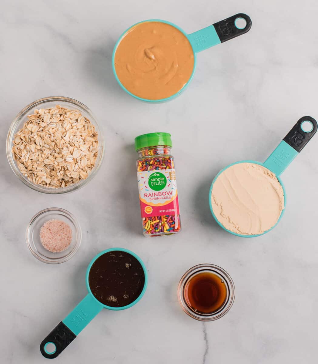 Birthday Cake Protein Balls - Build Your Bite