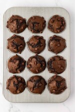 Double Chocolate Cake Mix Muffins - Build Your Bite