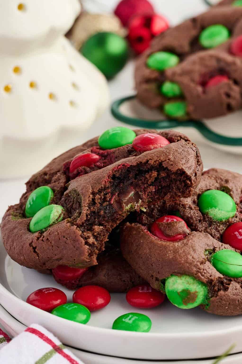 Chocolate Christmas Cookies - Build Your Bite