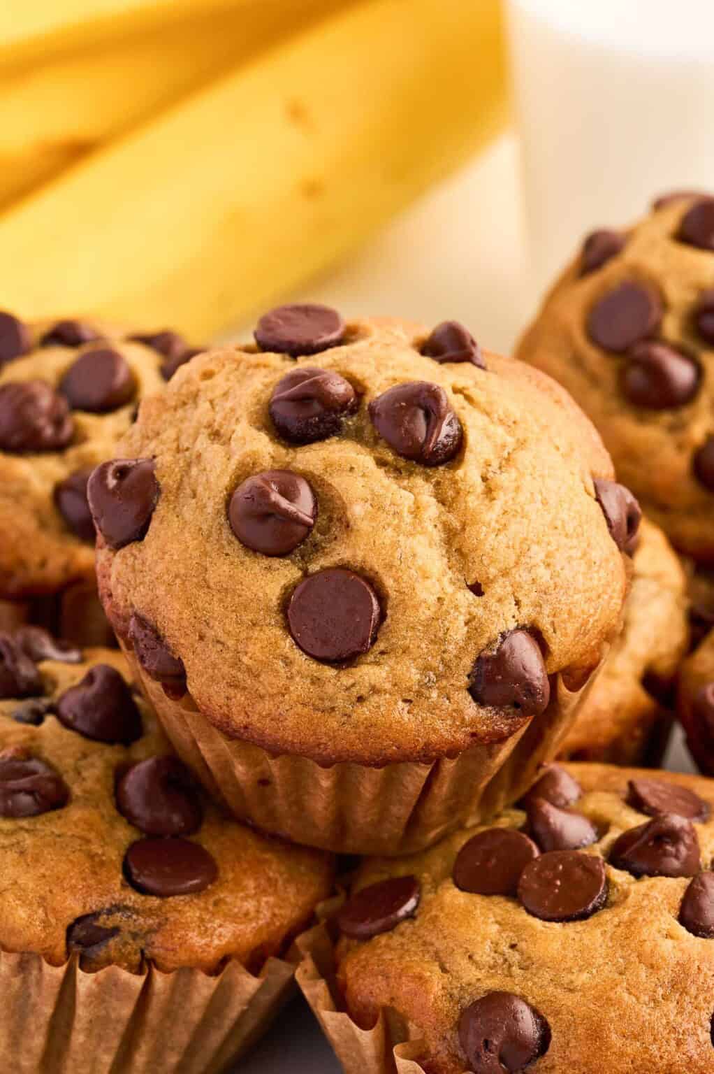 Greek Yogurt Banana Muffins - Build Your Bite