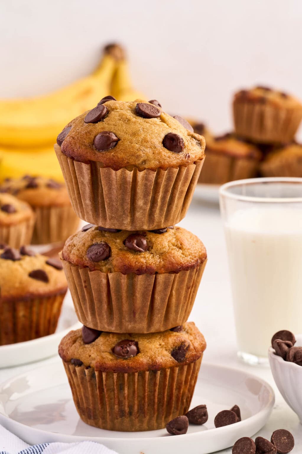 Greek Yogurt Banana Muffins - Build Your Bite