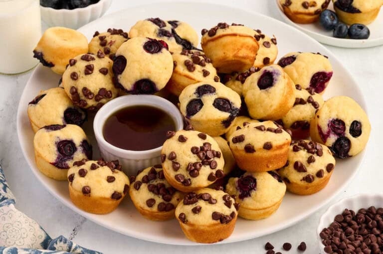 Greek Yogurt Pancake Mini Muffins - Build Your Bite